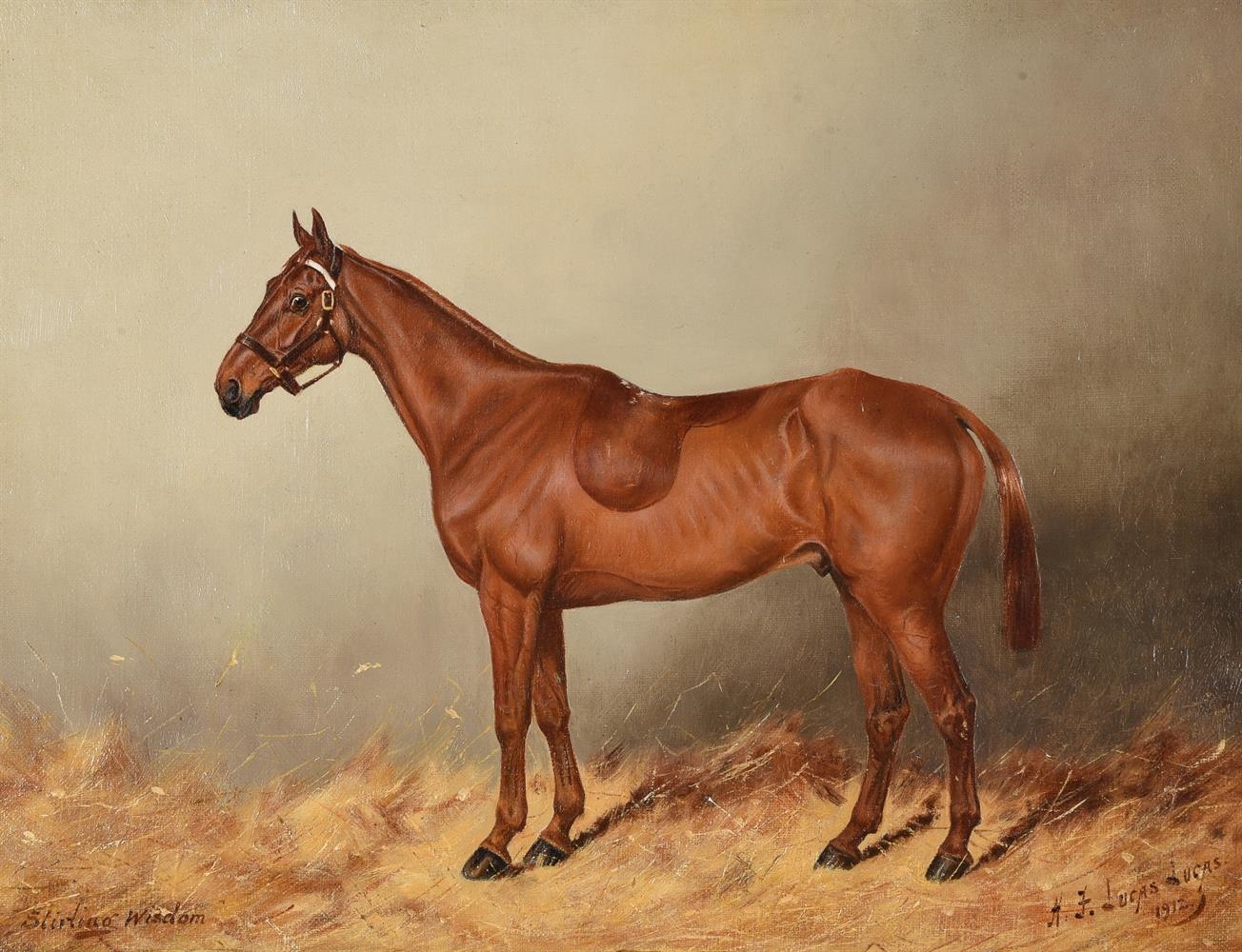 Henry Frederick Lucas-Lucas | SWISS BOY AND STIRLING WISDOM | MutualArt