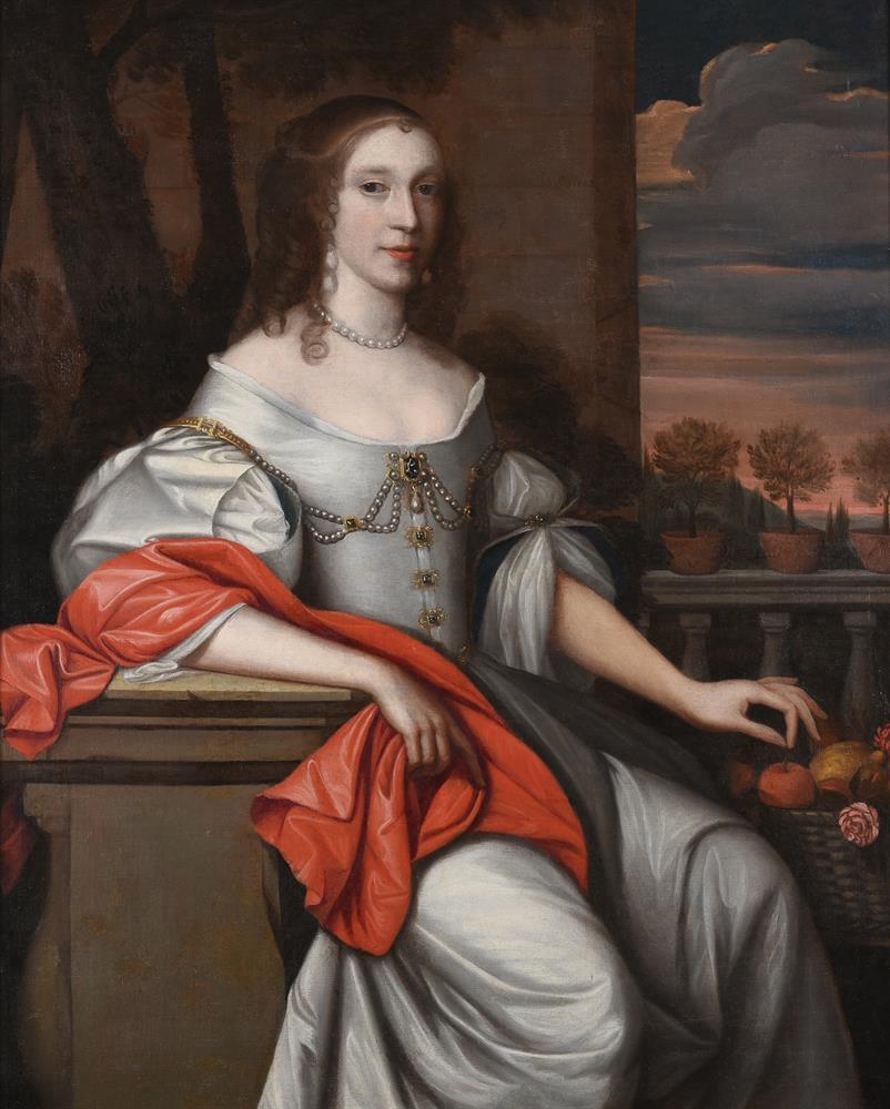 John Michael Wright | PORTRAIT OF A LADY | MutualArt