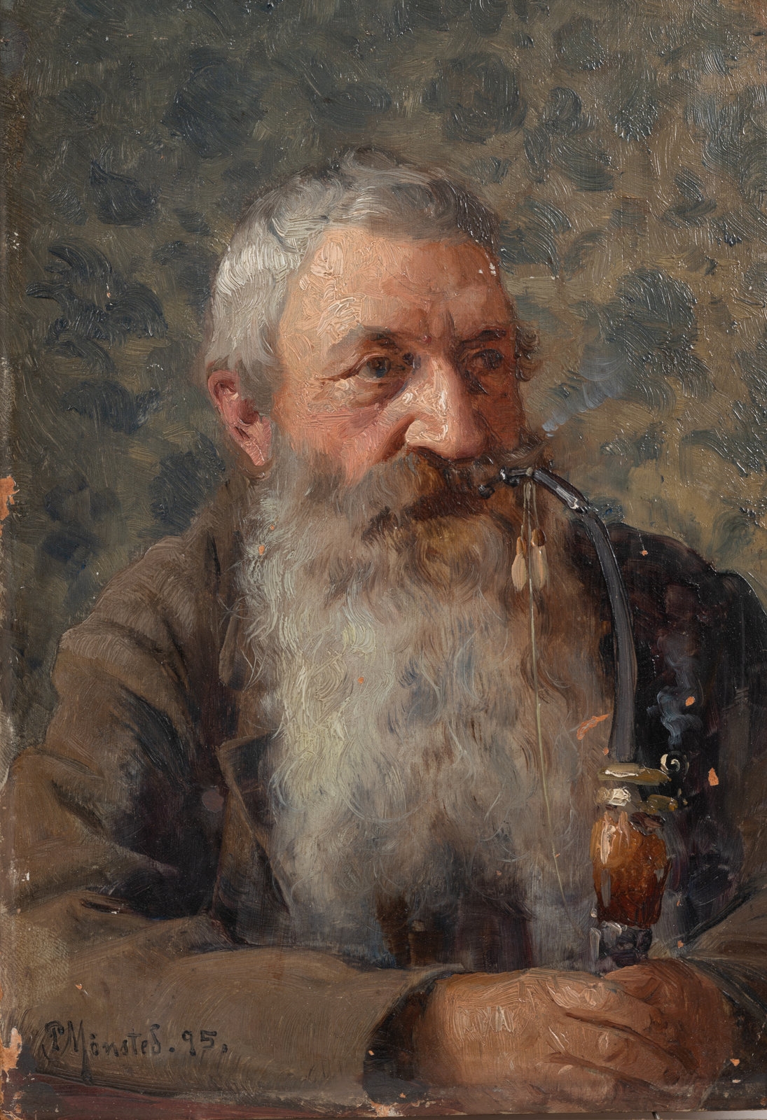Peder Mork Monsted | Portrait of Ludvig Christjan Dyrskjot (1854–1906 ...