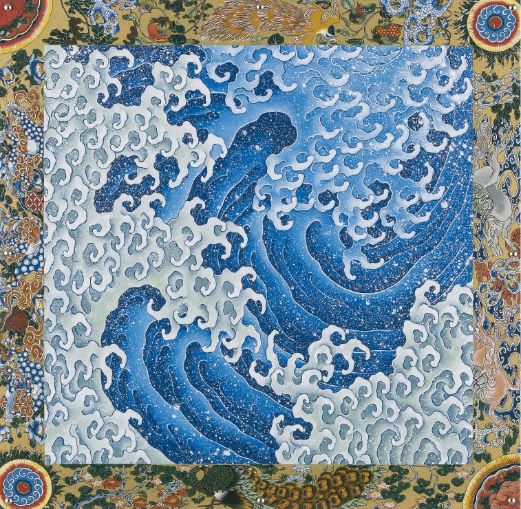 Katsushika Hokusai | Menami [Feminine waves] (reproduction print ...