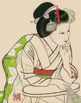 Meiji Hashimoto | Maiko drawing | MutualArt