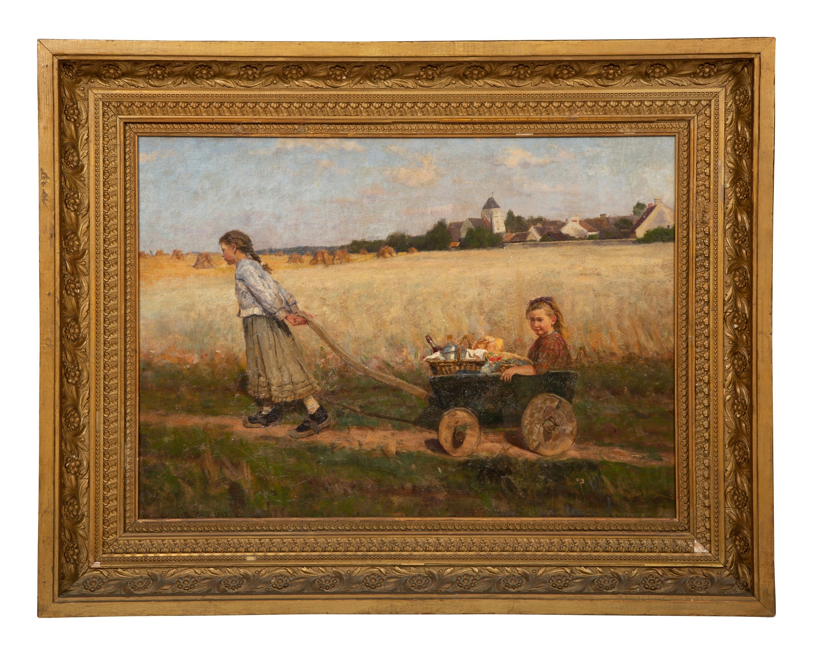 Gaylord Sangston Truesdell | A Picnic in the Fields (1887) | MutualArt