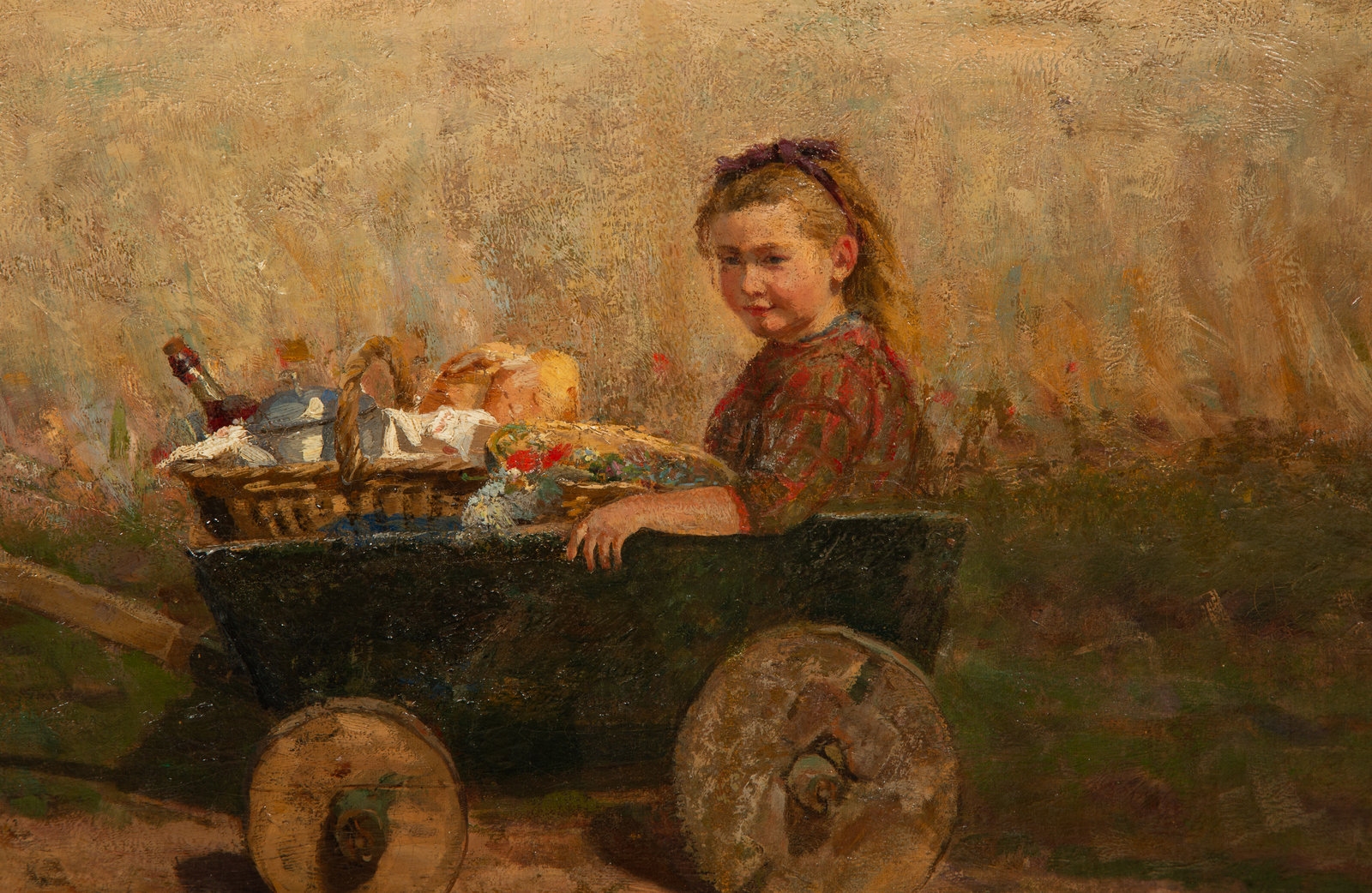 Gaylord Sangston Truesdell | A Picnic in the Fields (1887) | MutualArt