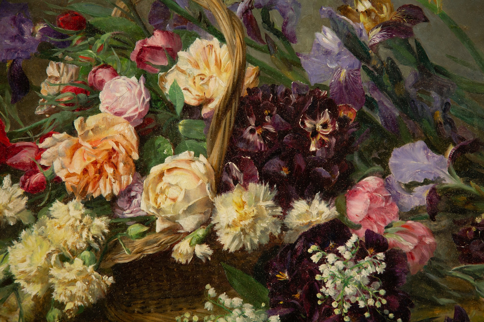 Léon Alfred Benoit | Still Life with Flowers | MutualArt