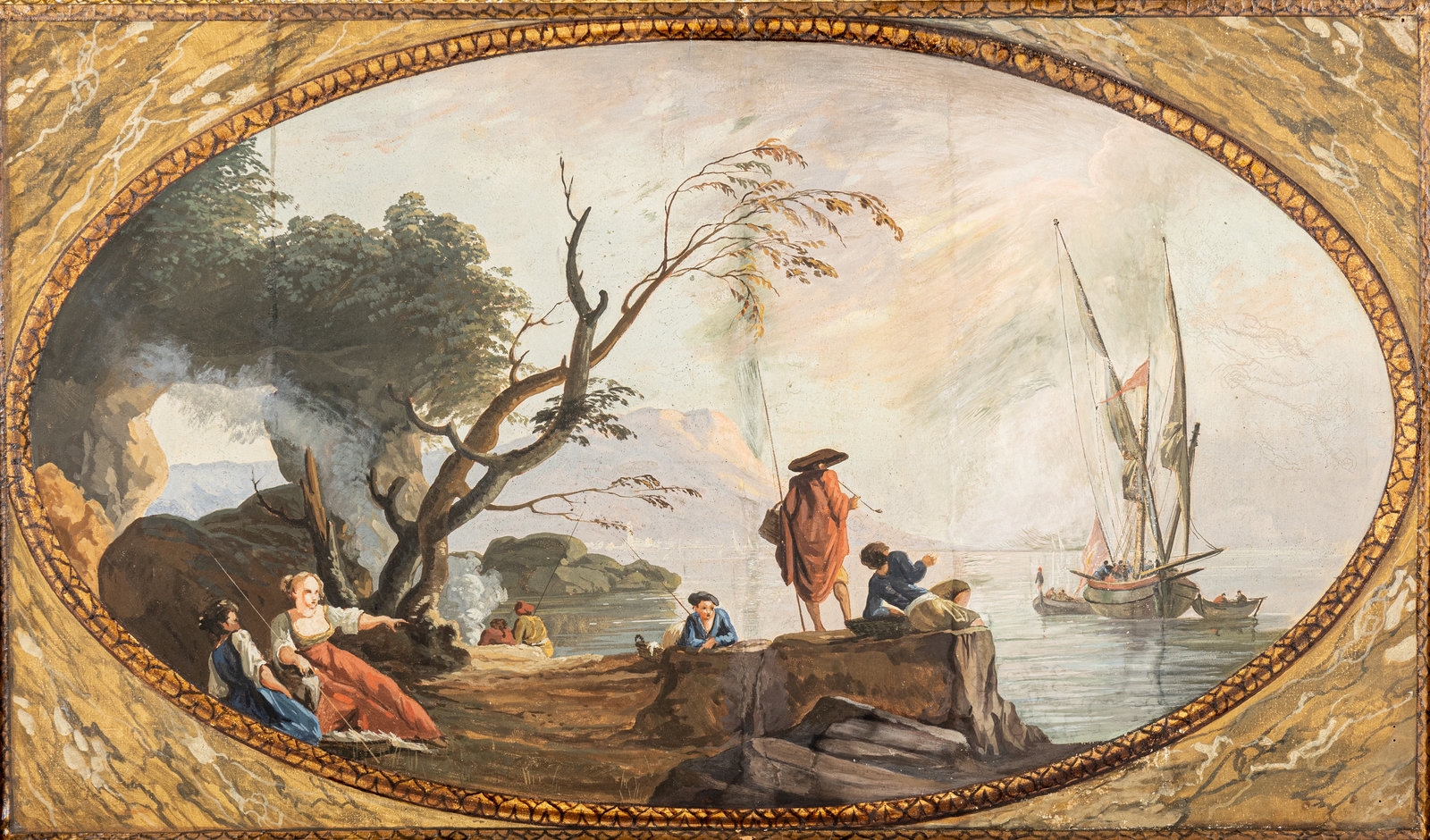 Claude-Joseph Vernet | Panoramic Views (a set of five works) | MutualArt