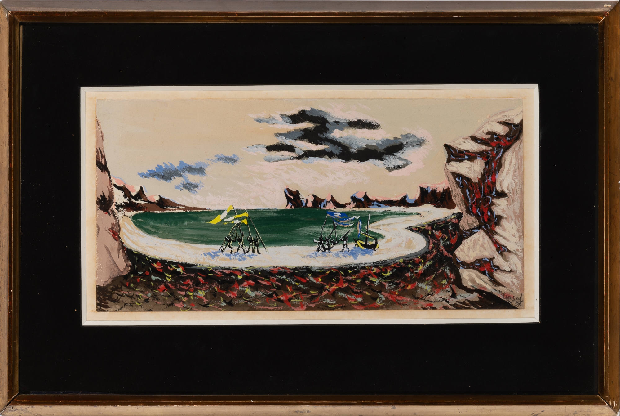 Jean Lurçat | Two Groups (1939) | MutualArt