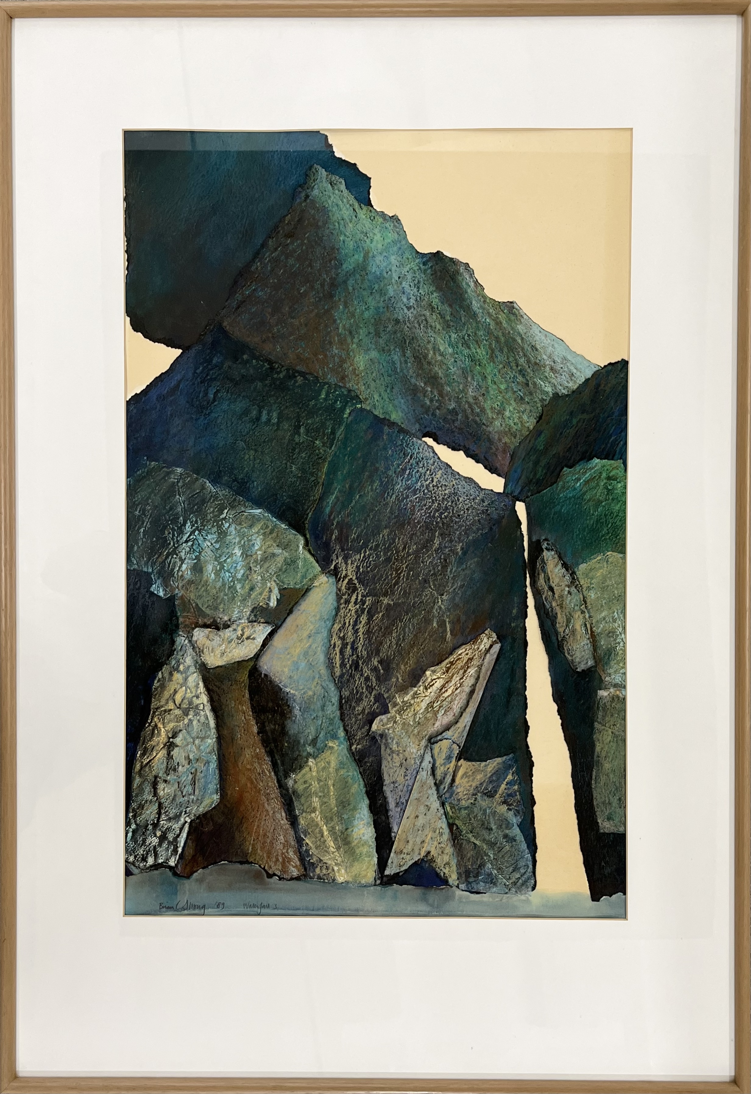Brian Strong | Waterfall 3 (1989) | MutualArt