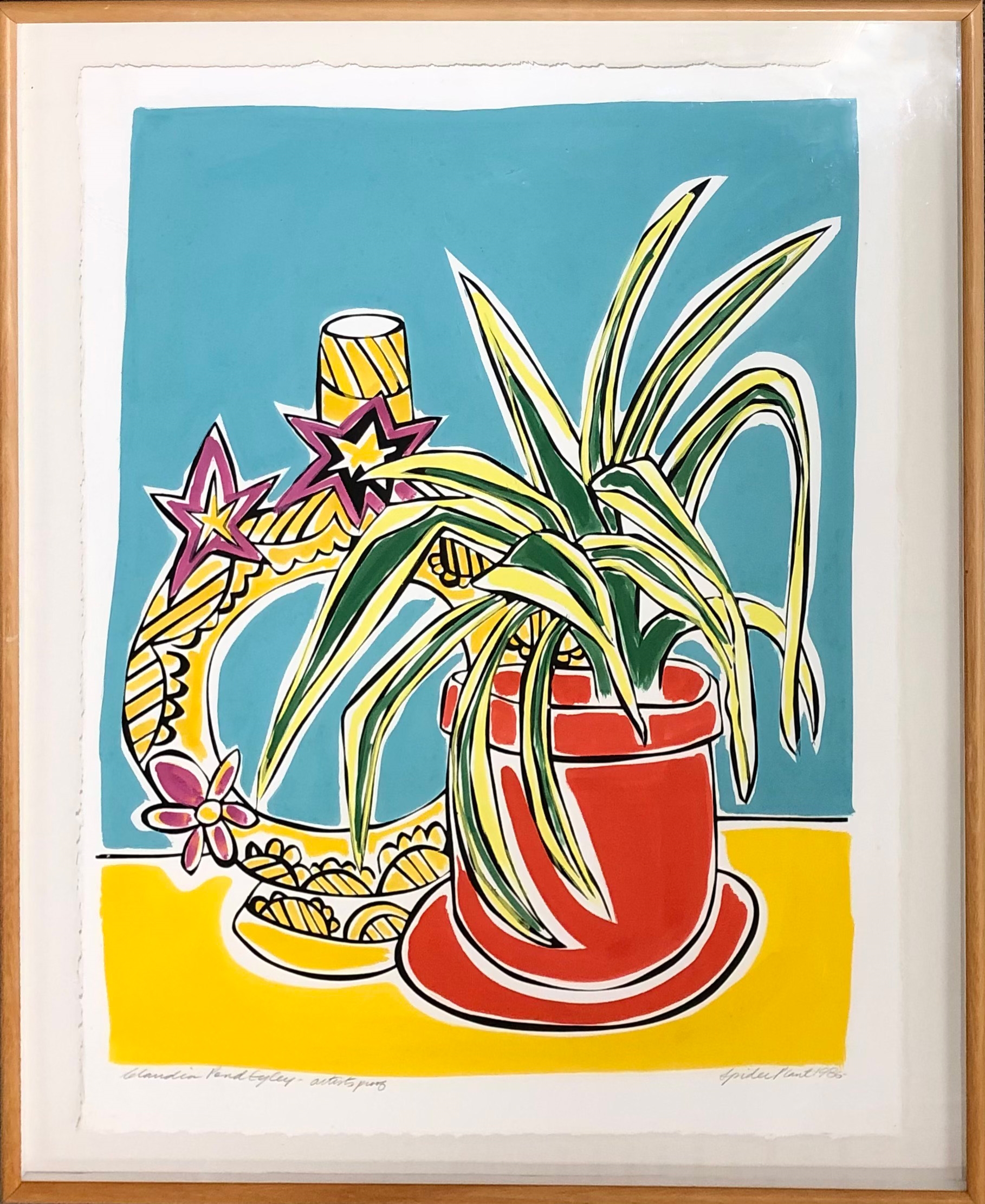Claudia Pond Eyley | Spider Plant, 1986 (1986) | MutualArt