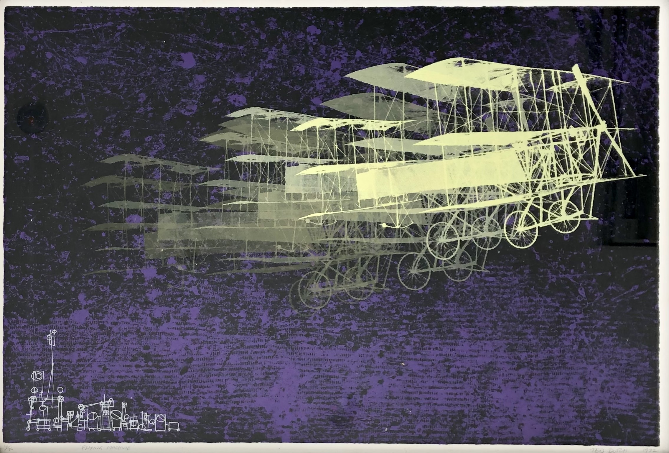 Ted Dutch | FLYING MACHINE (1972) | MutualArt