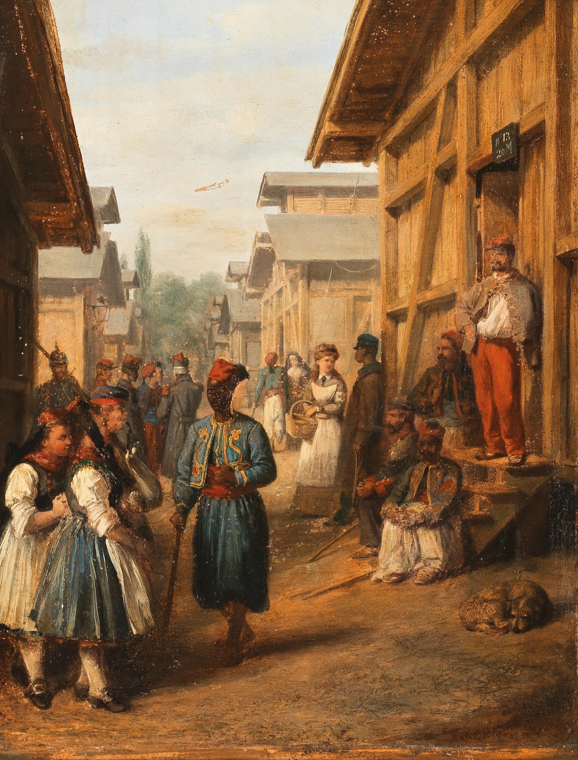 Wilhelm Amandus Beer | Eine Garnisonsstadt | MutualArt