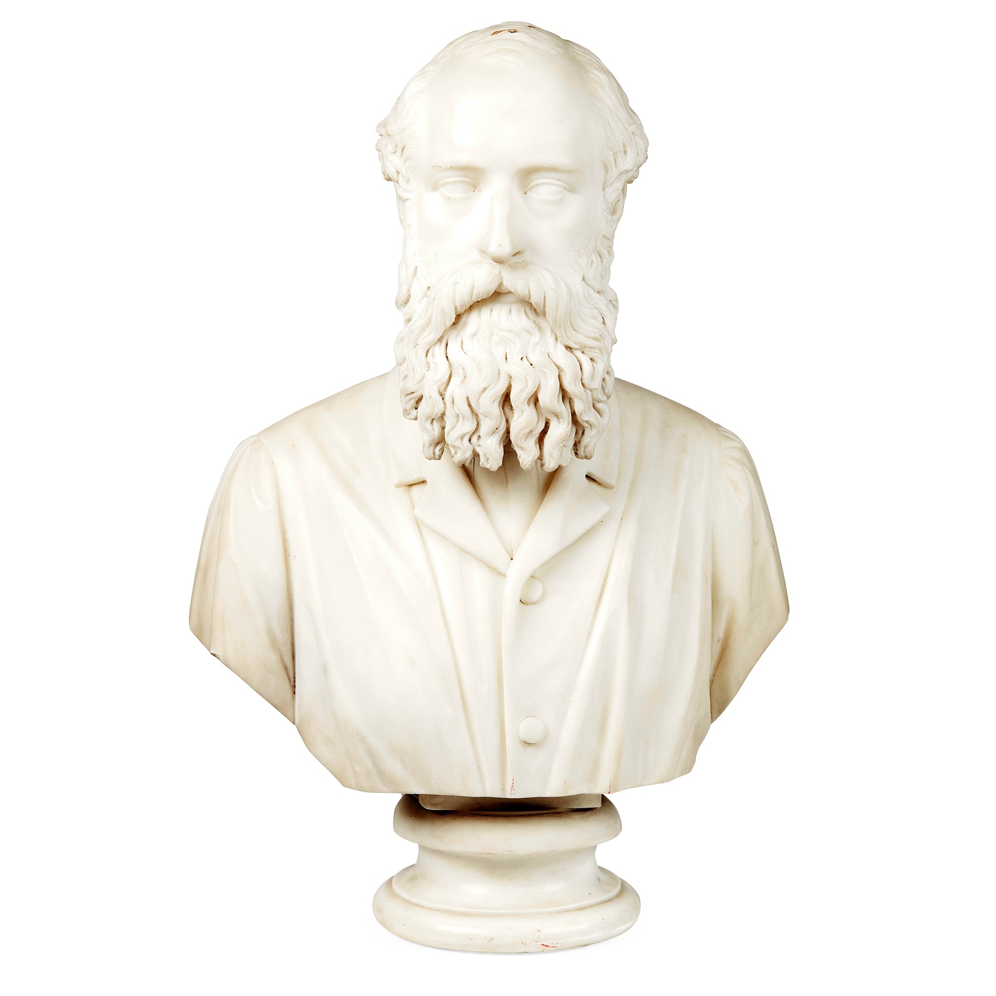 Alexander Macdonald | BUST OF JOHN HUNGERFORD ARKWRIGHT (1868) | MutualArt