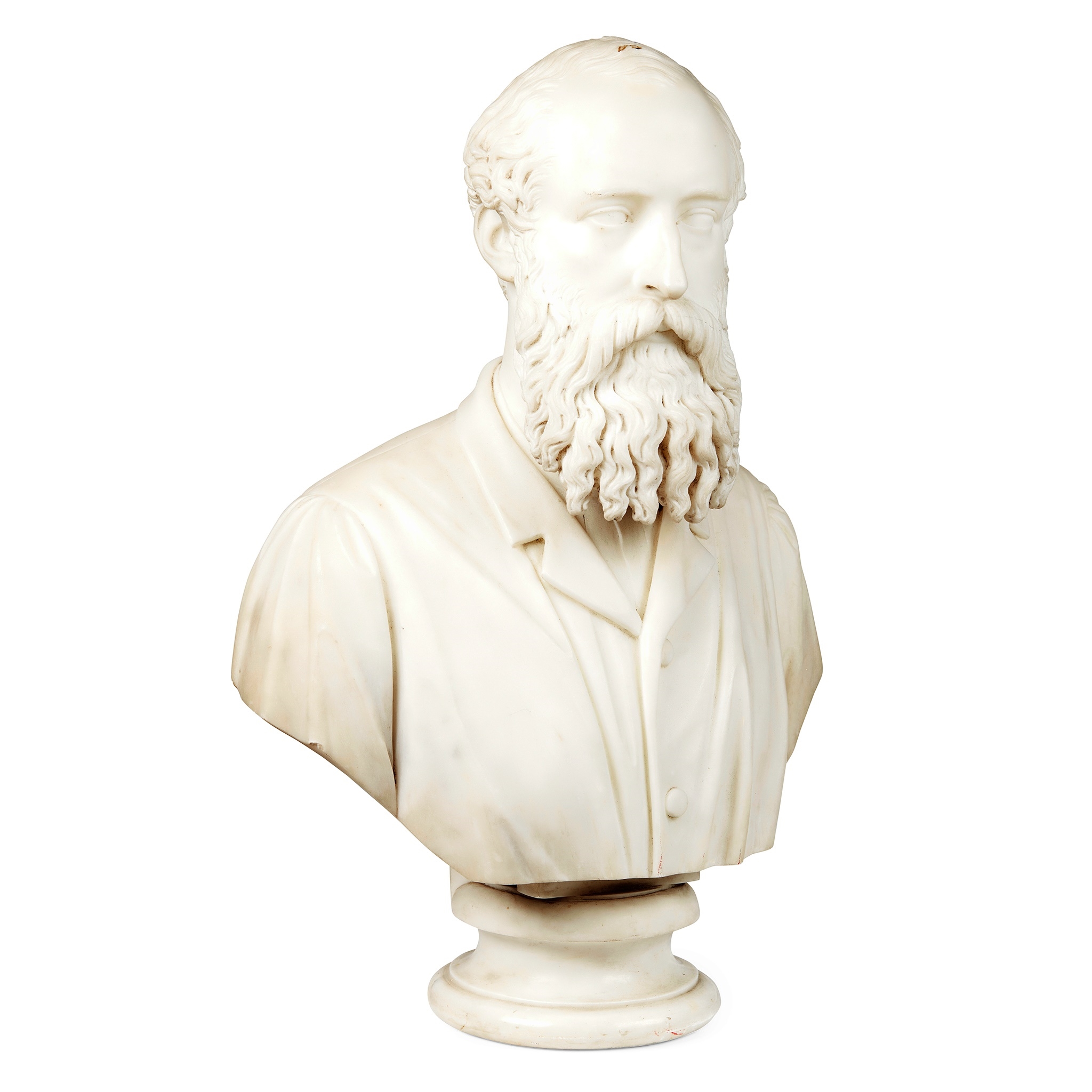 Alexander Macdonald | BUST OF JOHN HUNGERFORD ARKWRIGHT (1868) | MutualArt