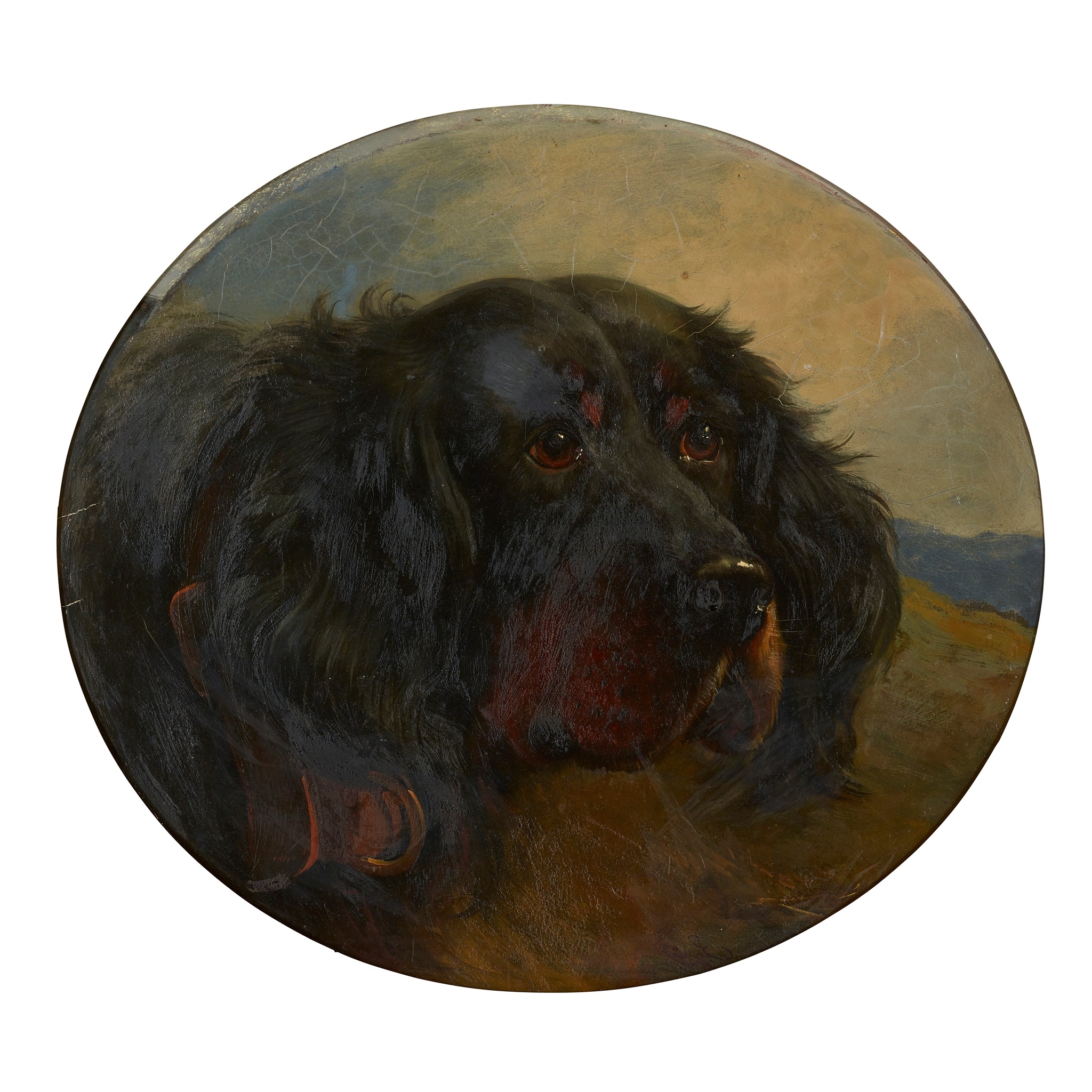 George Earl | HEAD OF A GORDON SETTER | MutualArt