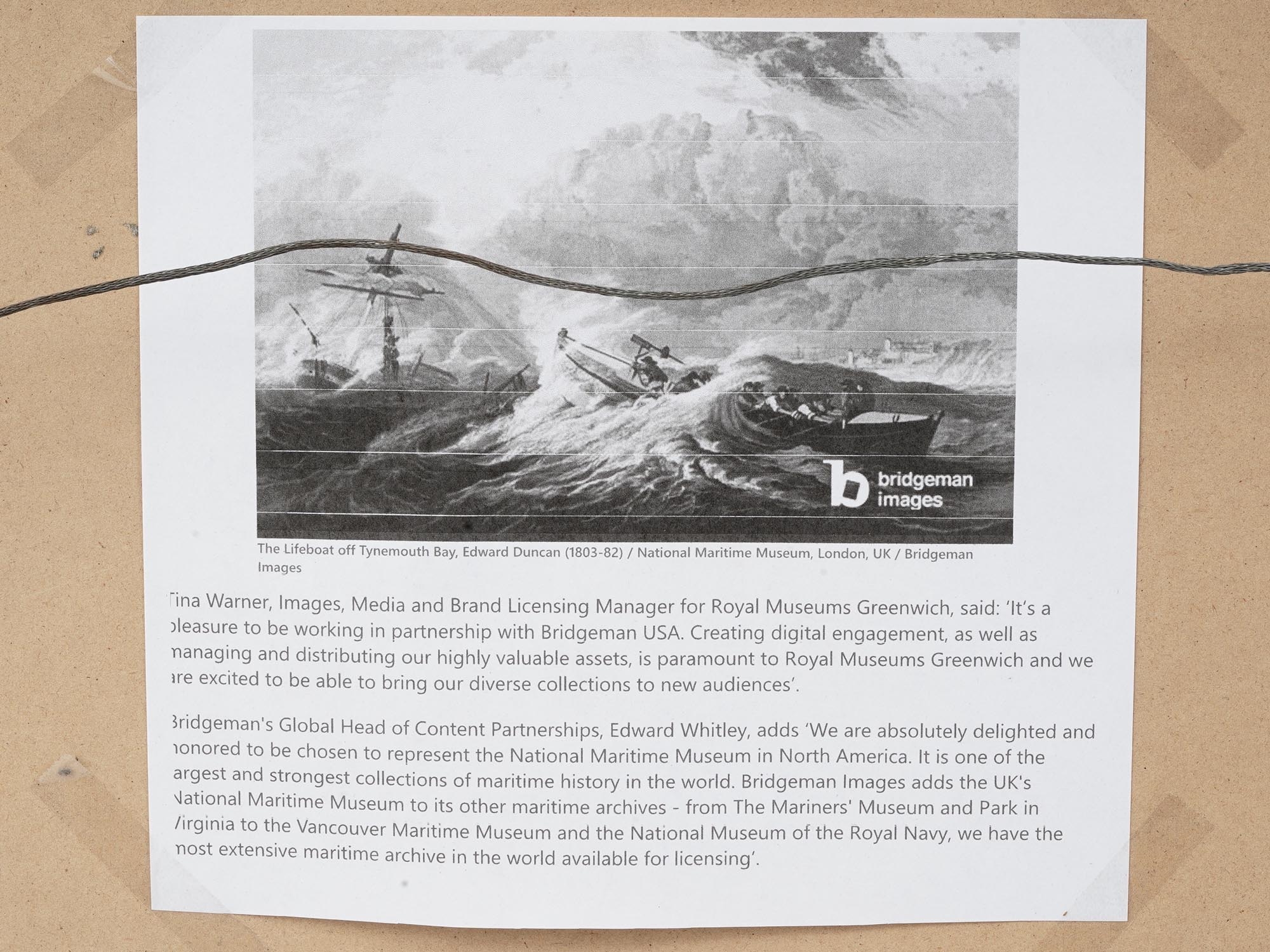 Edward Duncan | The Lifeboat off Tynemouth Bay | MutualArt