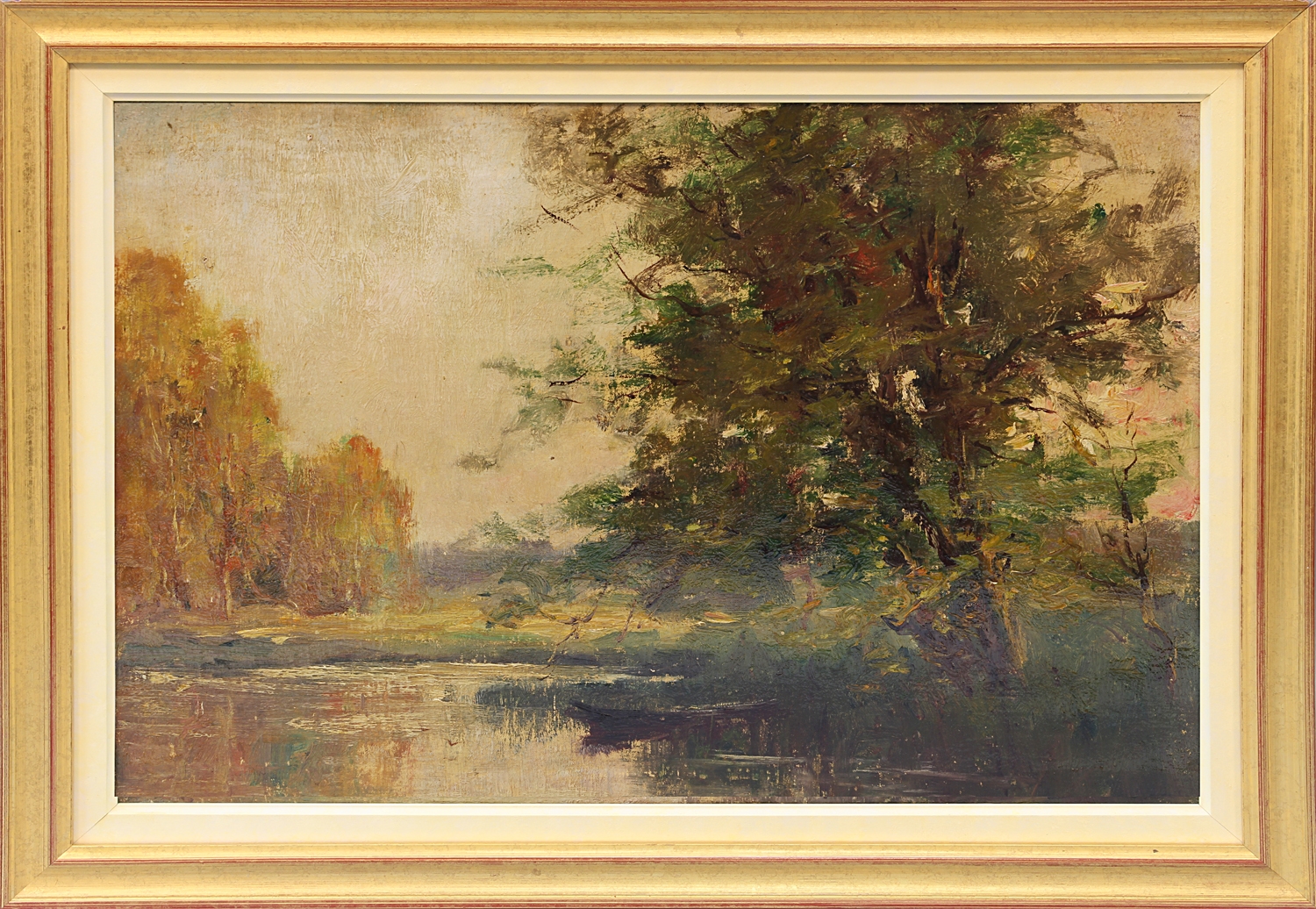 Armand Jamar | L’étang et l’arbre (1905) | MutualArt