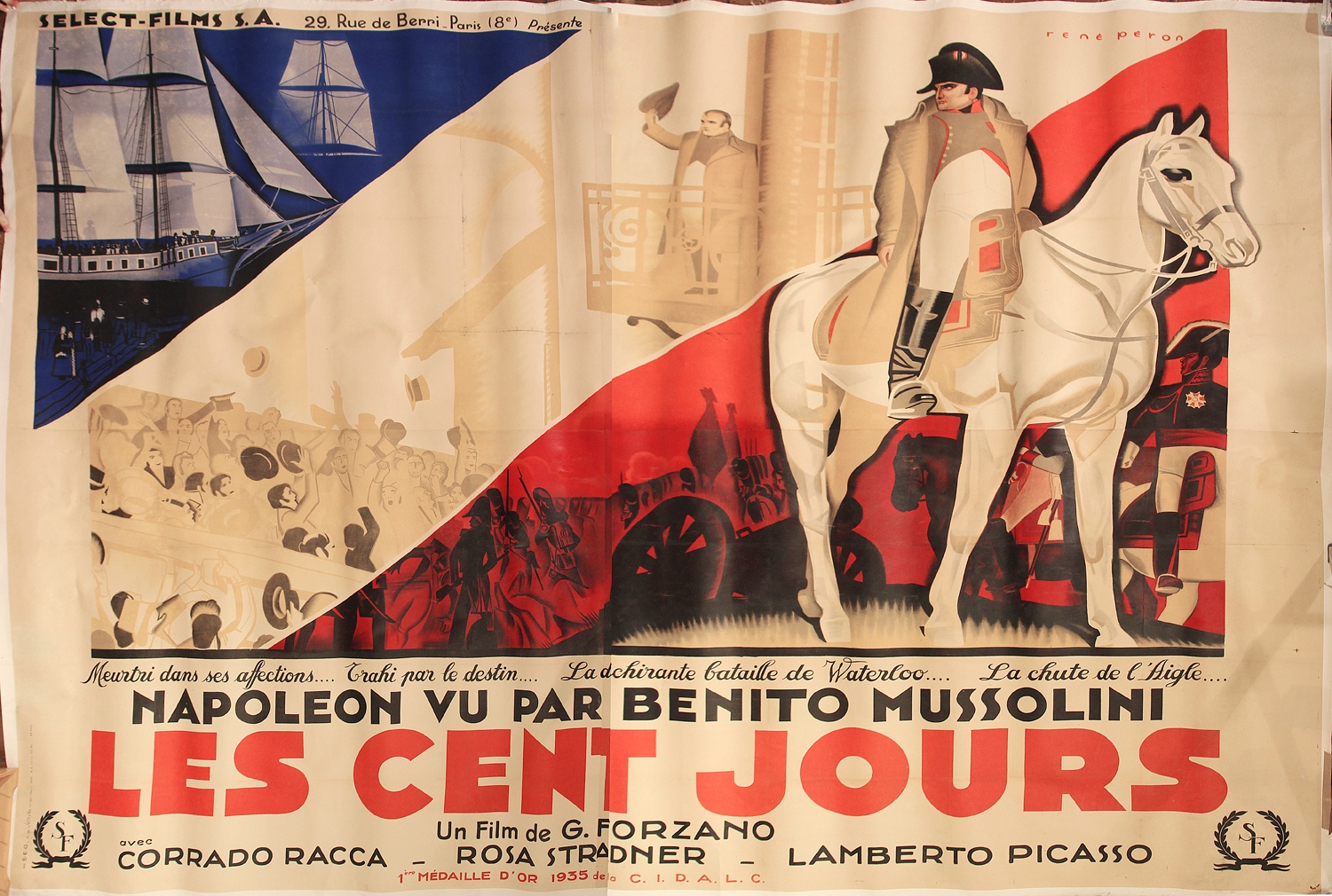 Rene Peron | Napoléon vu par Benito Mussolini. | MutualArt