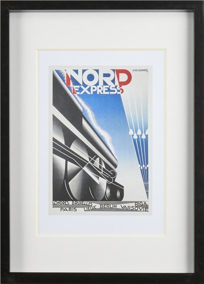 A.M. Cassandre | Nord Express | MutualArt