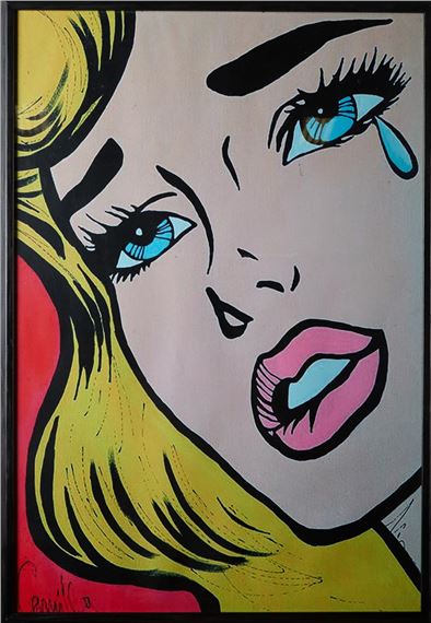 Roy Lichtenstein | A Roy Lichtenstein Style Print | MutualArt