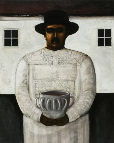 John Caple | Farmer with Wassailing Bowl | MutualArt