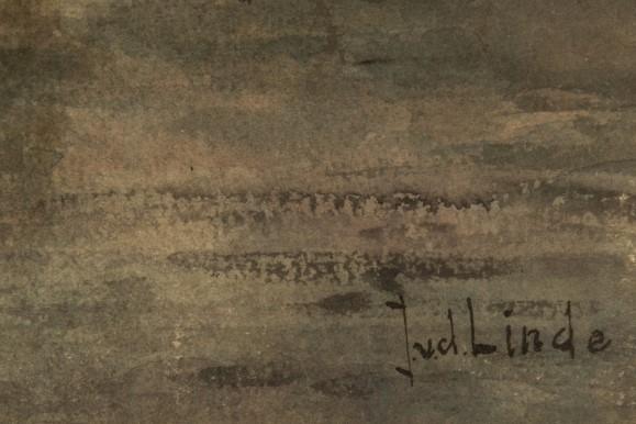 Jan van der Linde | Dutch River Landscape | MutualArt