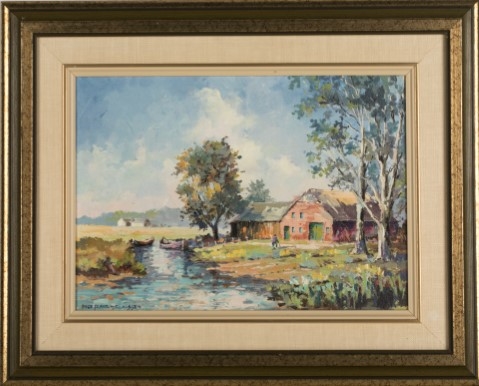 Inge Franz-Claussen | The Old Barn | MutualArt