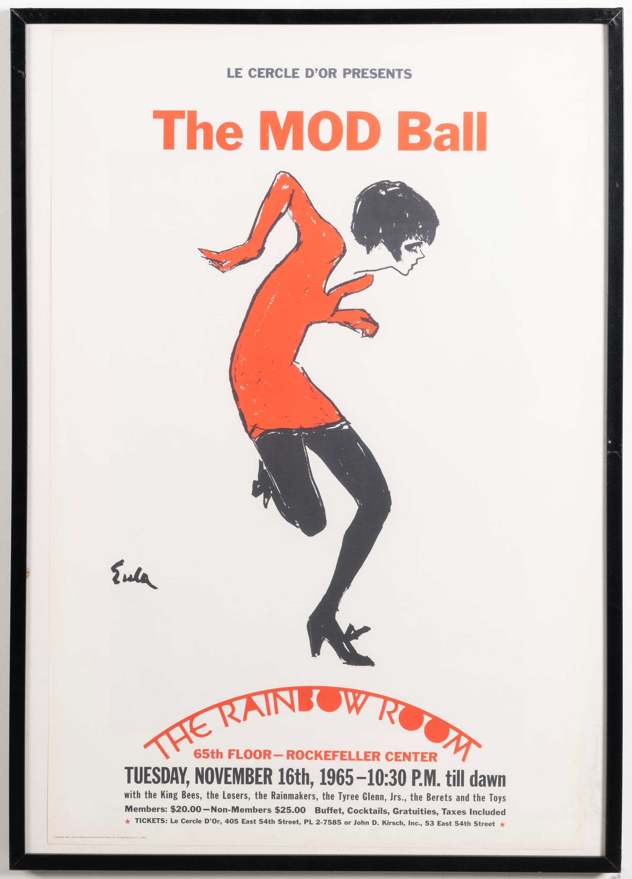 Joe Eula | The MOD Ball, 1965 (1965) | MutualArt