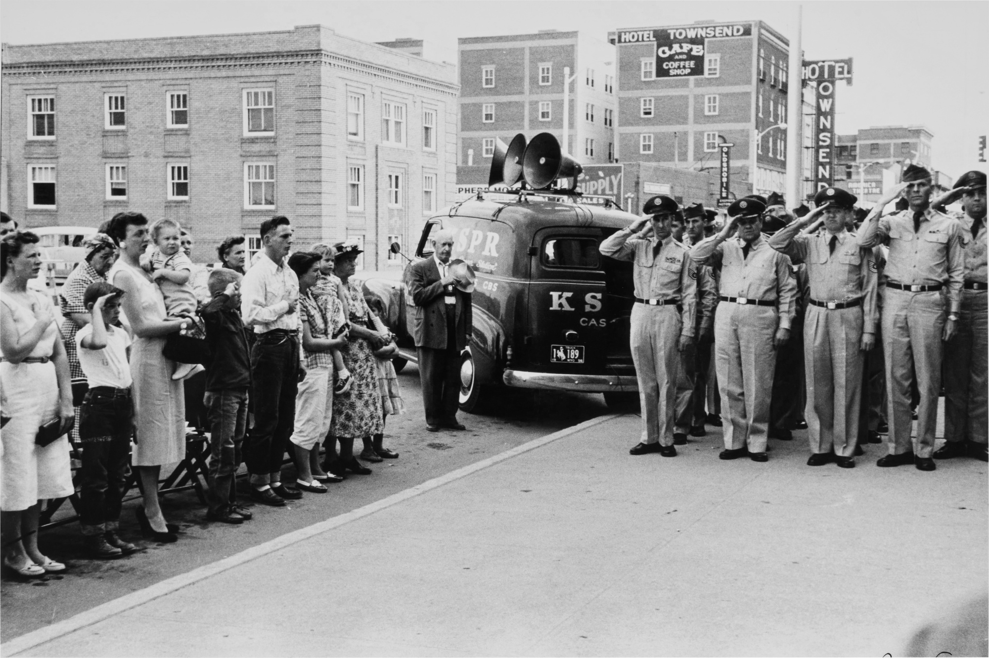 Robert Frank | 'Chicago' (Man and Pharmacy) (1956) | MutualArt