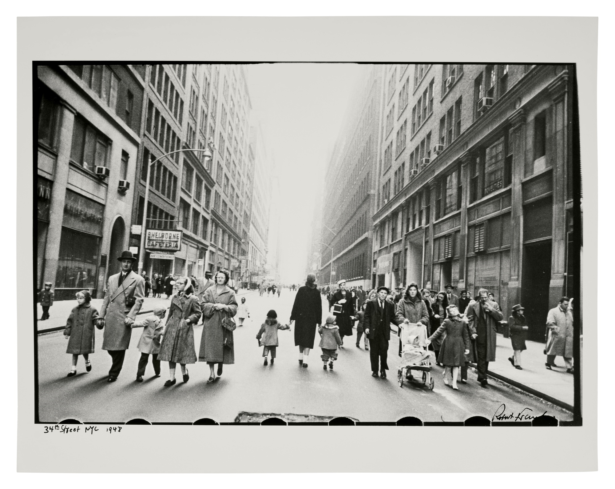 Robert Frank | '34th Street NYC' (1948) | MutualArt