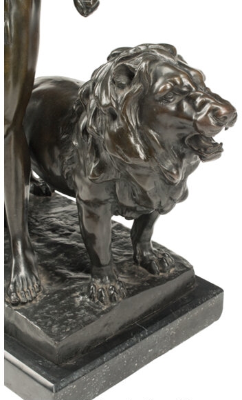 Jean Masier | A French Patinated Bronze Figure After Jean Pierre Masier ...