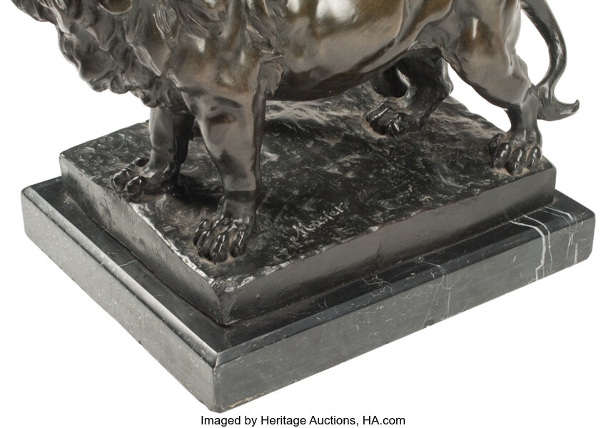Jean Masier | A French Patinated Bronze Figure After Jean Pierre Masier ...