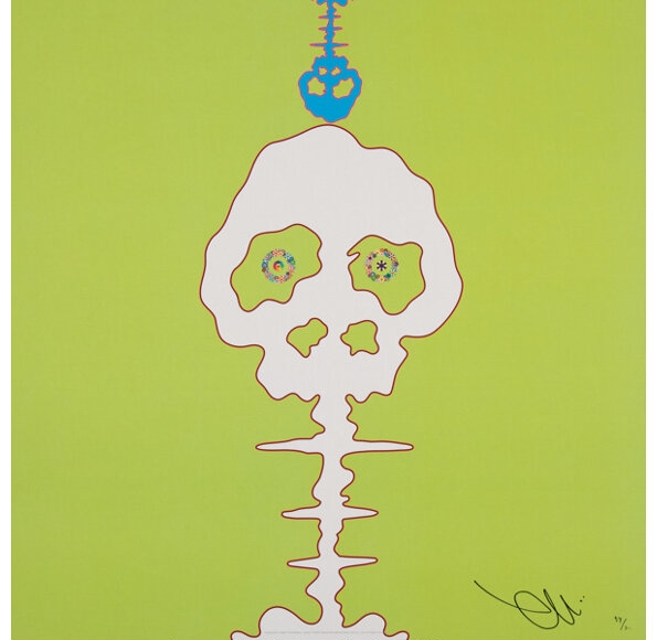 Takashi Murakami | Time Bokan - Green, | MutualArt
