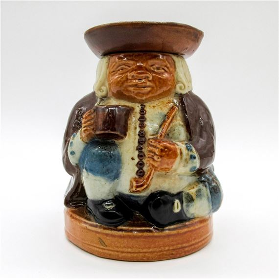 Harry Simeon | Antique Royal Doulton Lambeth Inkwell, Armchair Toby ...