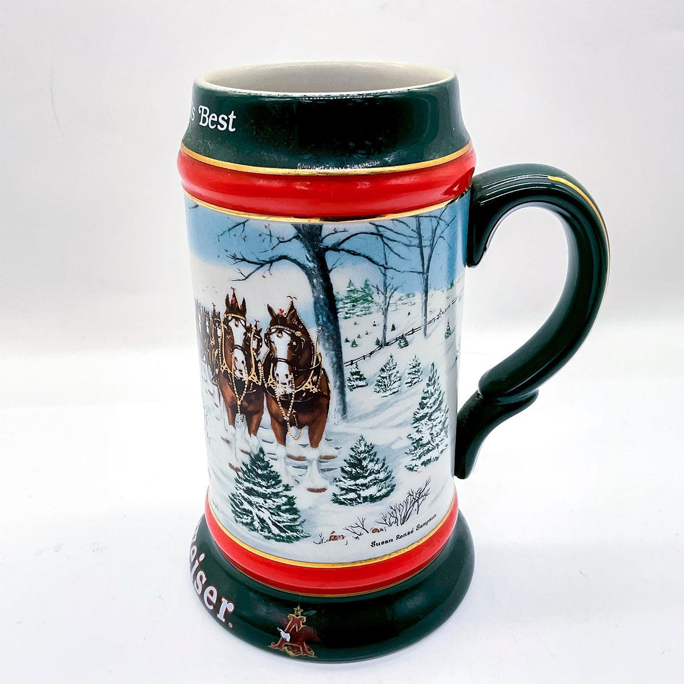 Susan Sampson | Anheuser Busch Stein Collectors Series The Seasons Best ...