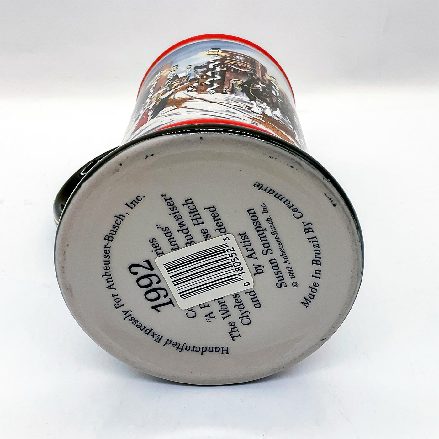 Susan Sampson | Anheuser Busch 1992 Holiday Beer Stein A Perfect ...