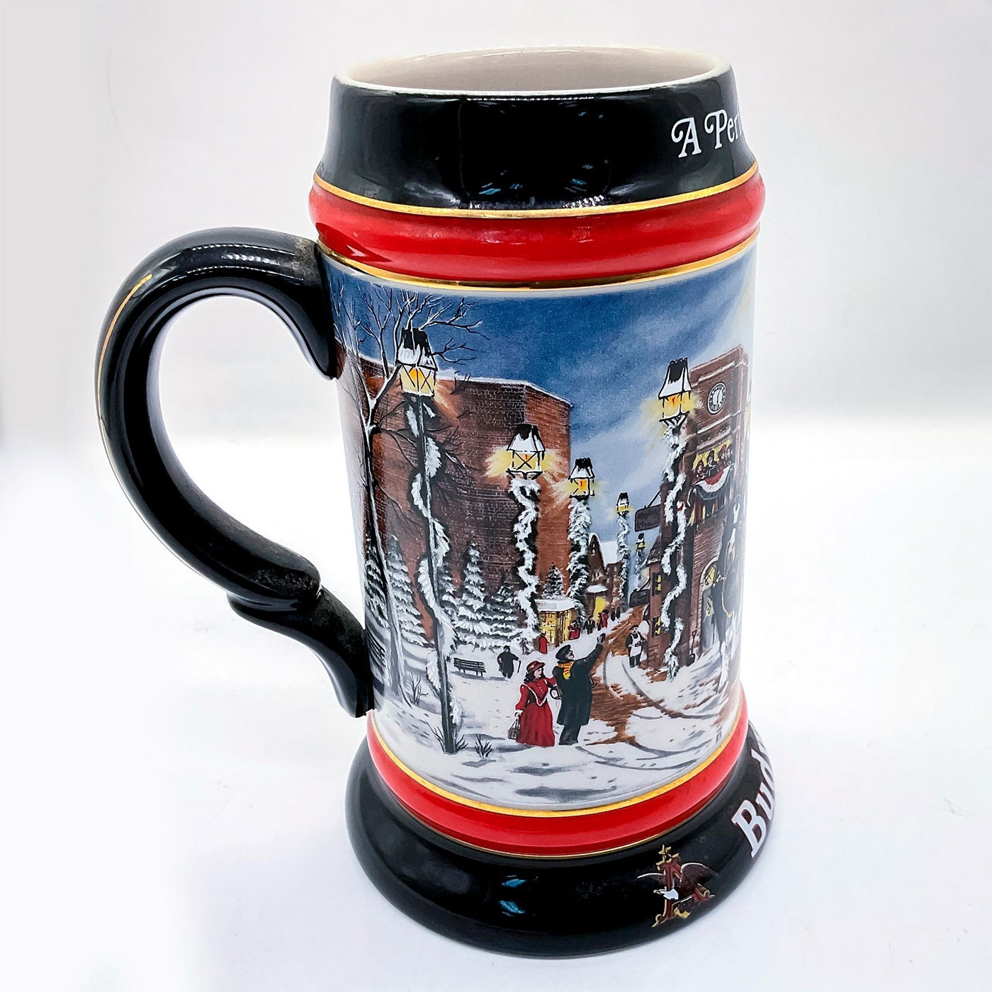 Susan Sampson | Anheuser Busch 1992 Holiday Beer Stein A Perfect ...