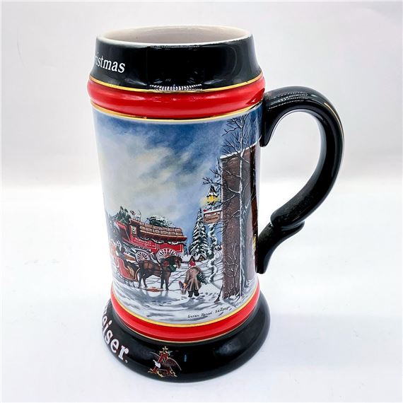 Susan Sampson | Anheuser Busch 1992 Holiday Beer Stein A Perfect ...
