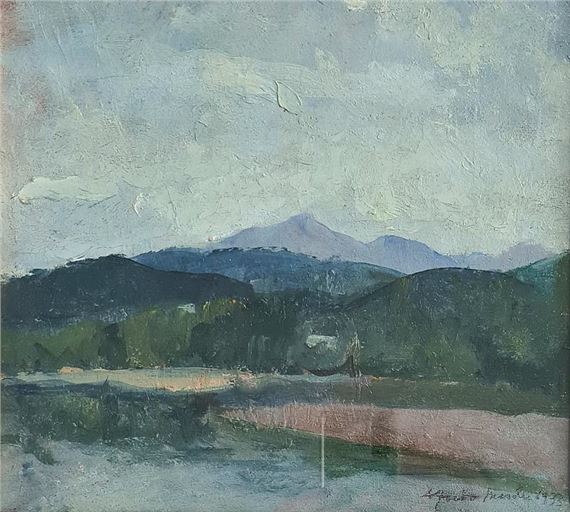 Alfredo Meschi | Montagne (1933) | MutualArt