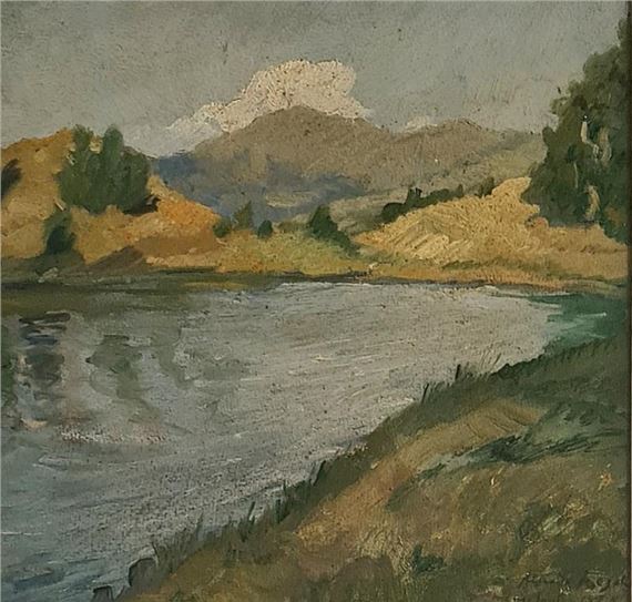 Alfredo Meschi | Lago Santo (1928) | MutualArt