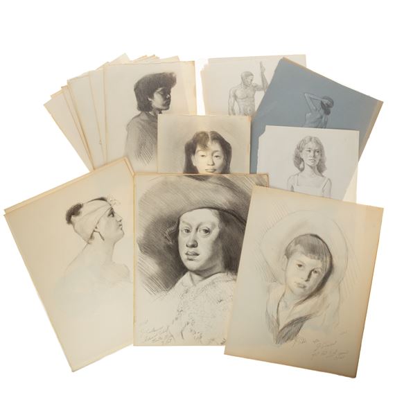 Nathaniel Gibbs | 31 Figures and Portraits (1948) | MutualArt
