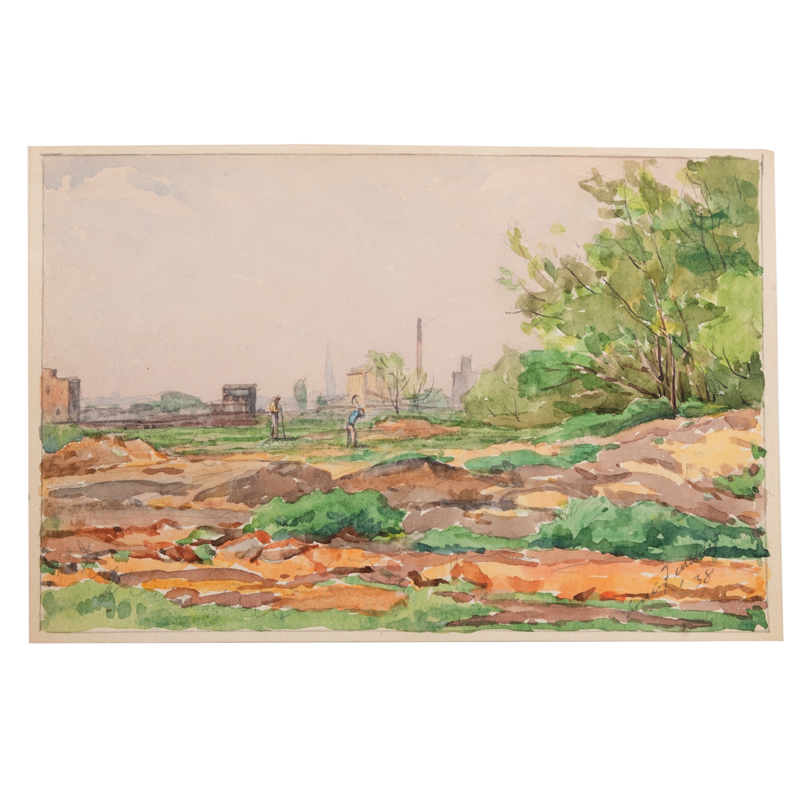 Louis Feuchter | Three Unframed Artworks | MutualArt