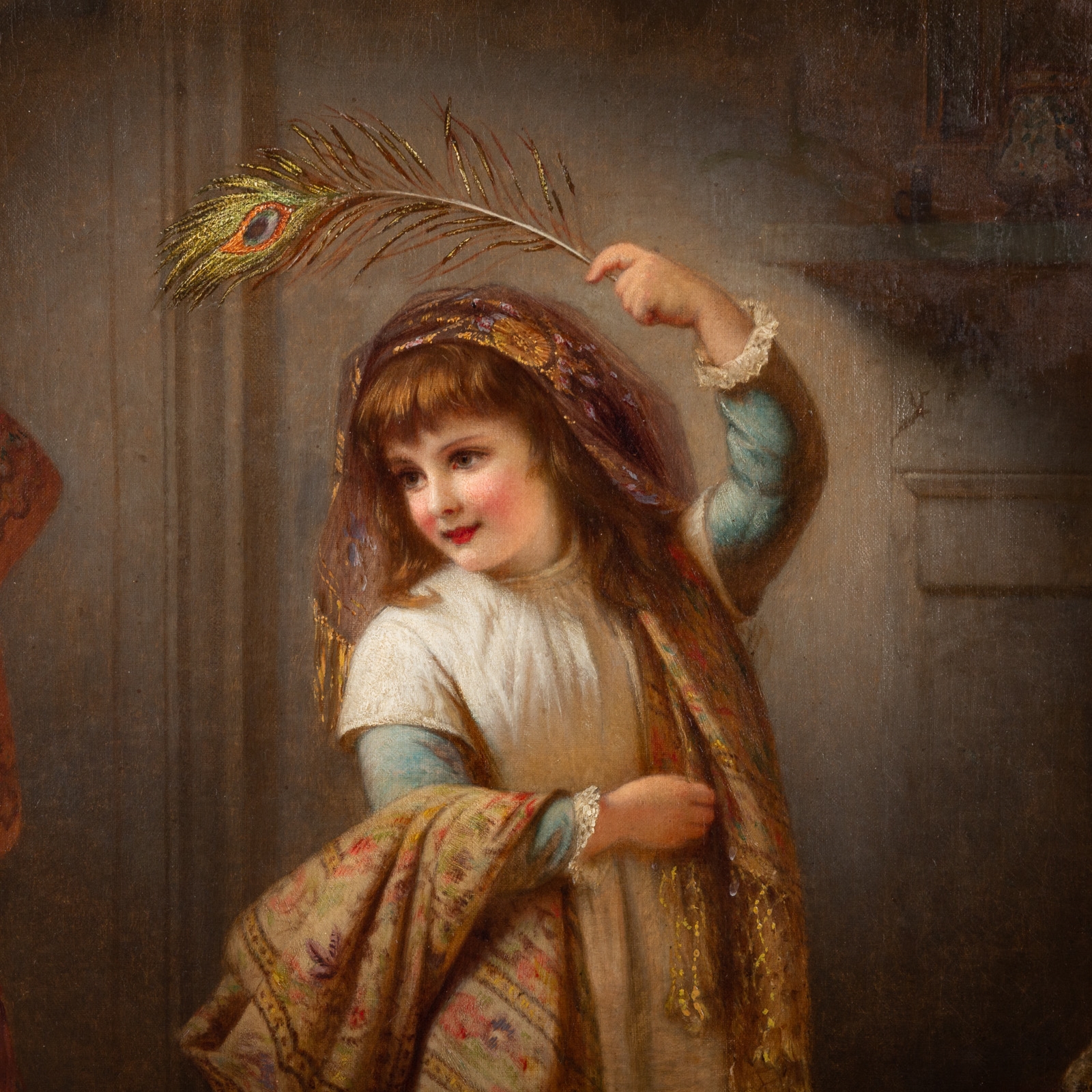 Alfred Fowler Patten | Dressing Up (1884) | MutualArt