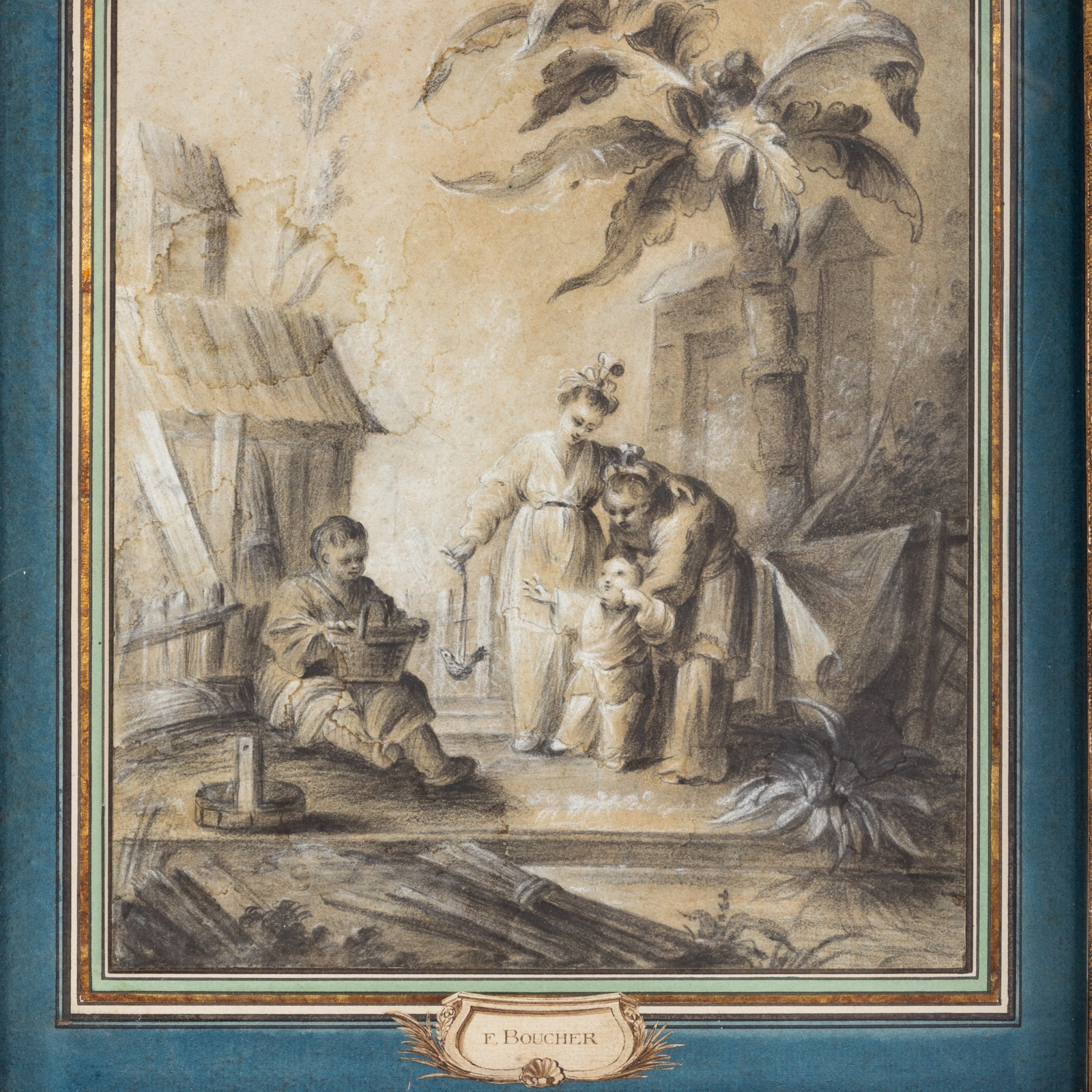 François Boucher | Chinese Garden (1703) | MutualArt