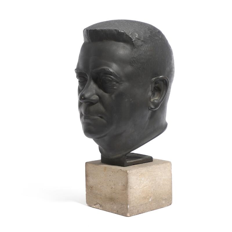 Inge-lise Koefoed | Portrait bust of the artists father (1921) | MutualArt