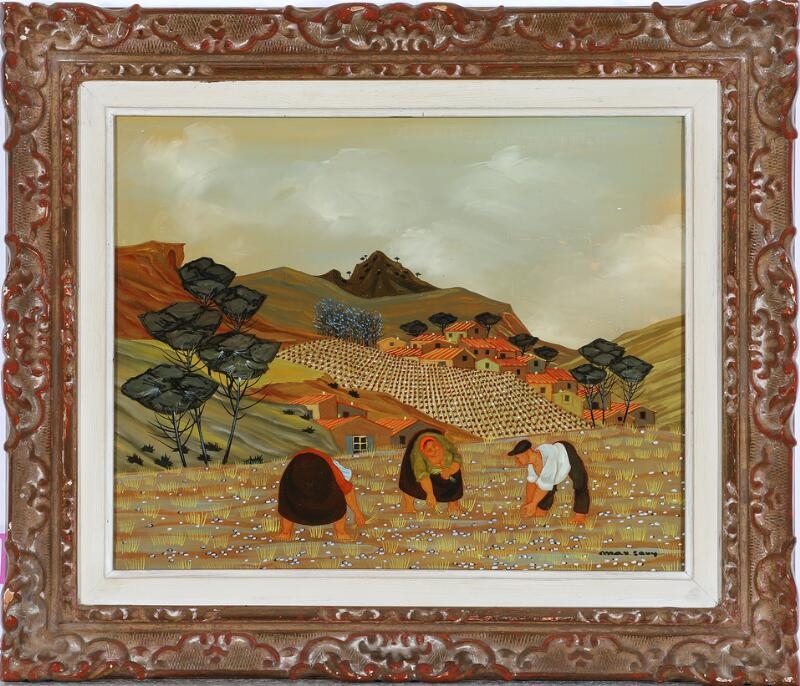 Max Savy | Le champ aux herbes jaunes | MutualArt