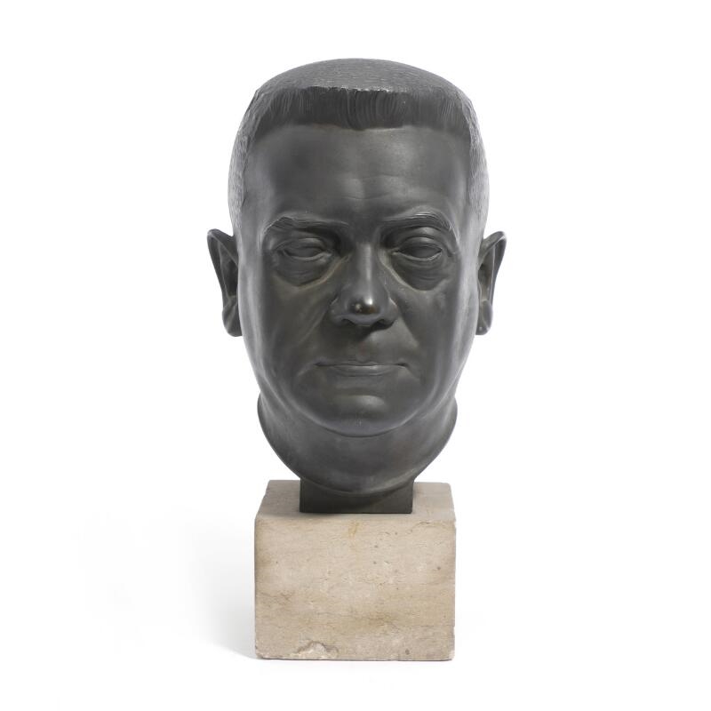 Inge-lise Koefoed | Portrait bust of the artists father (1921) | MutualArt