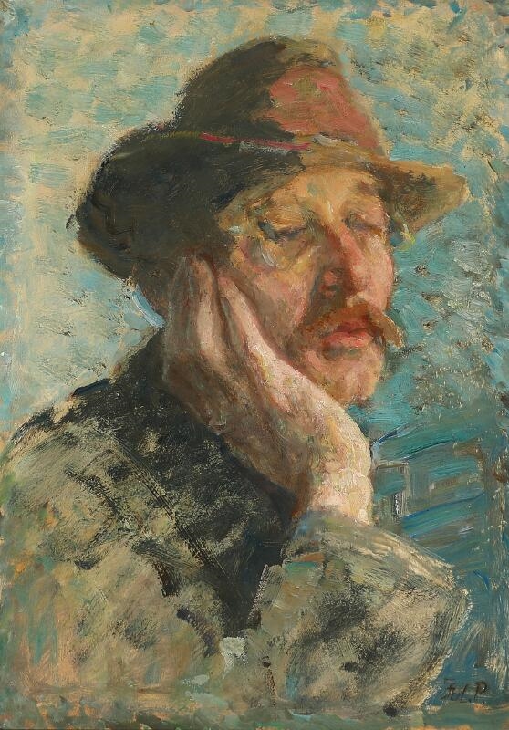 Julius Paulsen | The artist's self-portrait | MutualArt