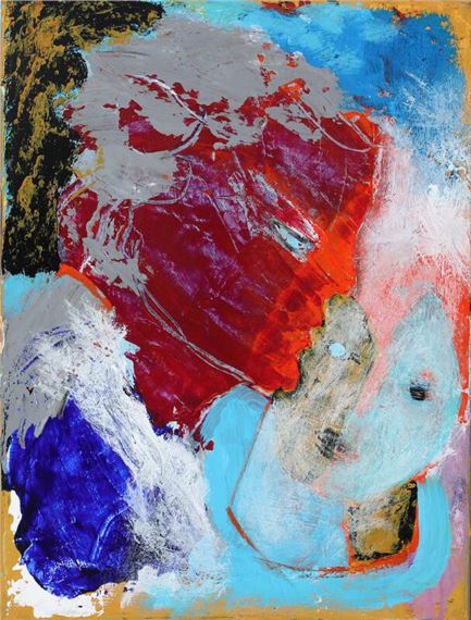 Annette Hoff-Jessen | Composition with faces (2009) | MutualArt