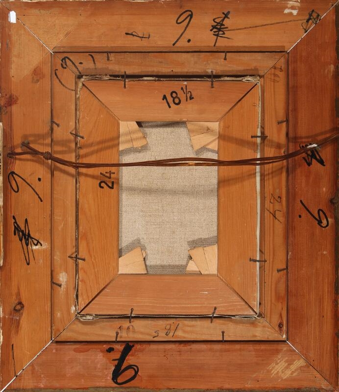 Helge Helme | An young girl with a mirror | MutualArt