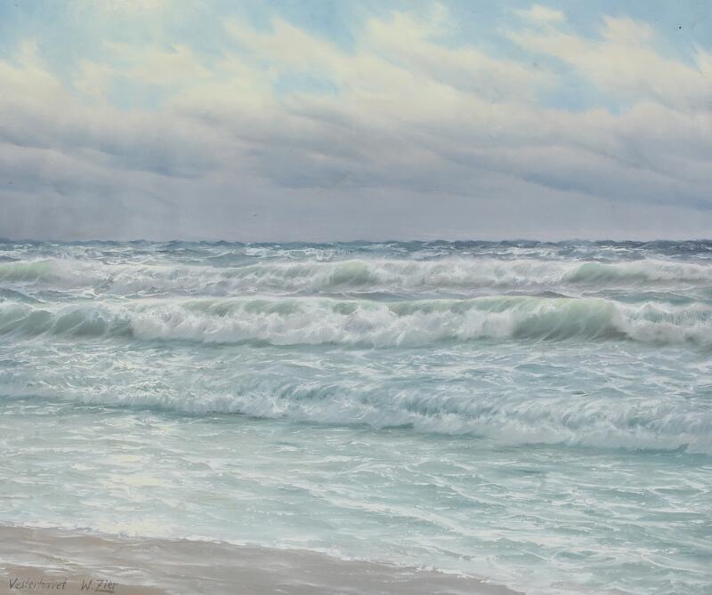 Wolmer Zier | Vesterhavet The north sea | MutualArt