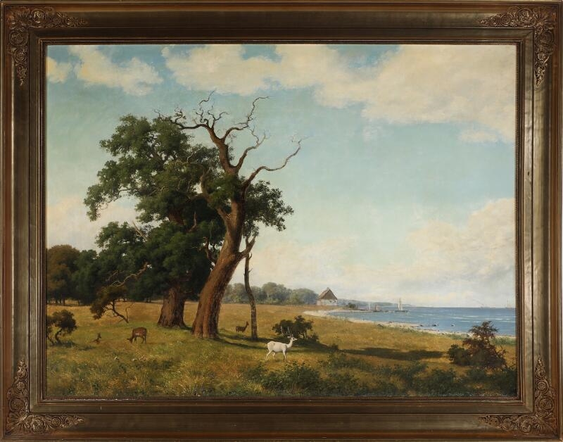 Axel Thorsen Schovelin | Scenery from the Deer Park north of Copenhagen ...